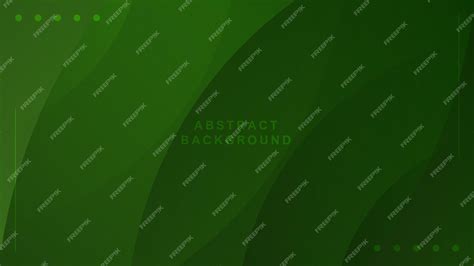 Premium Vector Vector Green Abstract Fluid Geometric Gradient Background