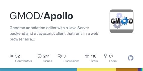 GitHub GMOD Apollo Genome Annotation Editor With A Java Server Backend And A Javascript