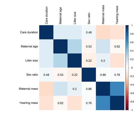 Figure A31 Correlation Plot Between Numeric Variables Included In The