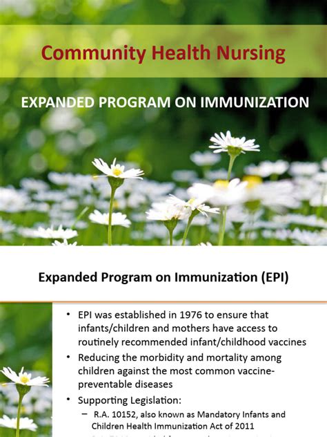 Expanded Program On Immunization 5 Pdf Vaccines Hepatitis B