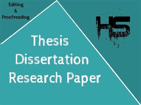 Professional Editing And Proofreading Of Your Thesis Dissertation Or Paper Upwork