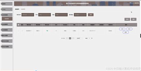 Python毕设基于web的学生科创成绩管理系统tb172程序论文 Csdn博客