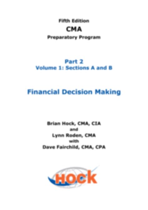 Solution Cma Part Ii A Studypool