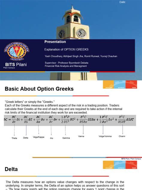 Option Greeks Pdf Greeks Finance Option Finance
