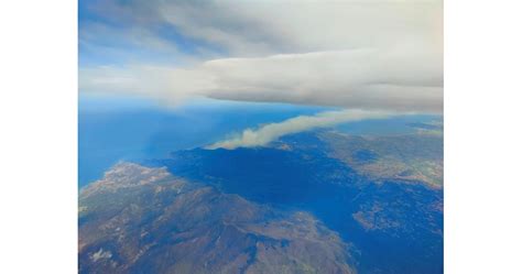 Горски пожар в Южна Франция Видео снимки