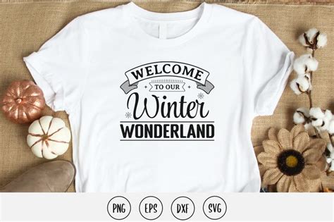 Welcome To Our Winter Wonderland Graphic By Thedesignsource088 · Creative Fabrica Winter
