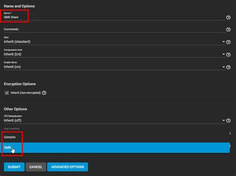 eight steps to correct sharing under truenas starline computer