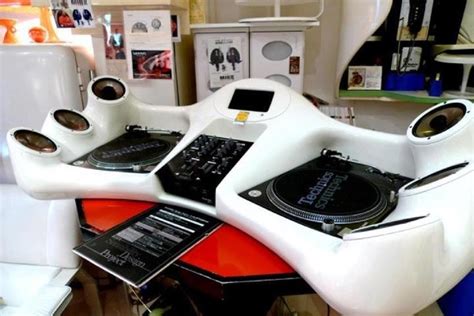 Unique Table With Technics Turntable DJ Setup At FunDJStuff Com