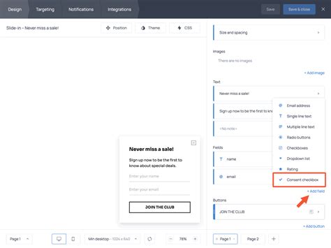 How To Create Email Opt In Form With Gdpr Consent Checkbox