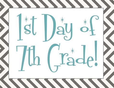 Back To School Free First Day Of School Printables
