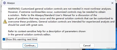Abaqus报错 “too Many Attempts Made For This Increment”的解决方法windowsm0