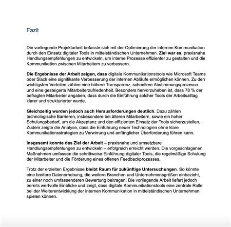 Projektarbeit Schnell Schreiben Aufbau Beispiele And Tipps