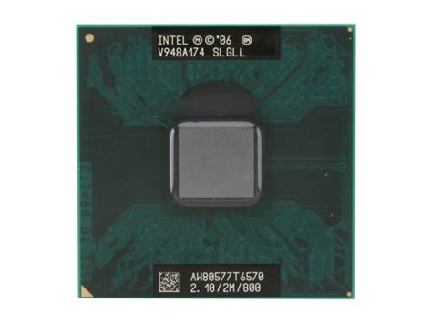 Refurbished Intel Core 2 Duo T6570 2 1 GHz Socket P 35W T6570 SLGLL Mobile Processor Newegg Com