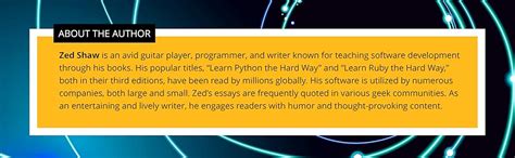 Buy Learn Python The Hard Way ZED Shaw S Hard Way Series Th Edition Pearson Book Online