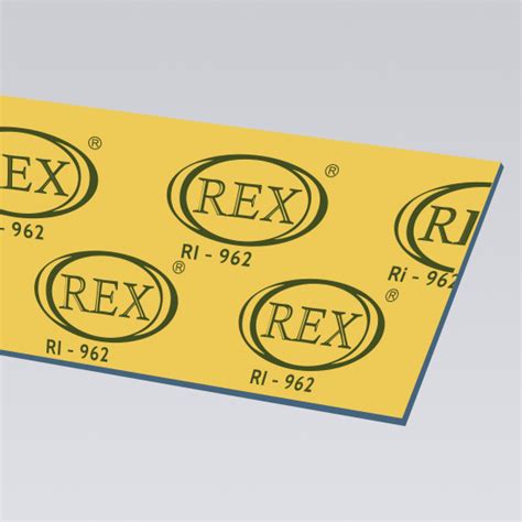 High Pressure Super Steam Jointing Gasket Sheet Ri 962 Rex Sealing