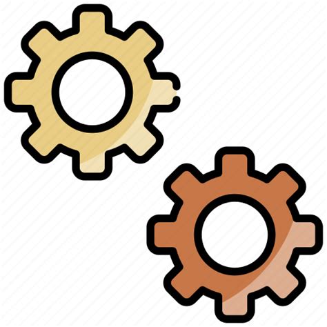 Settings Gear Setting Configuration Cogwheel Preferences Cog Icon Download On Iconfinder