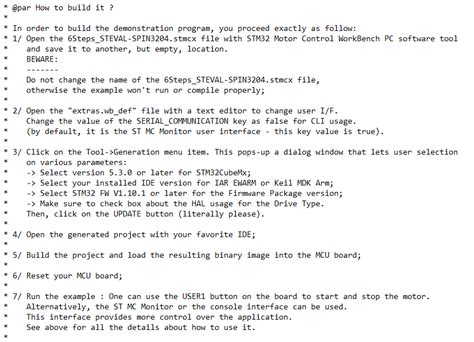 Solved How To Solve Errors From Compiling Example Code Of Stmicroelectronics Community