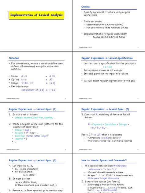 Implementation Of The Regular Expression Pdf Regular Expression
