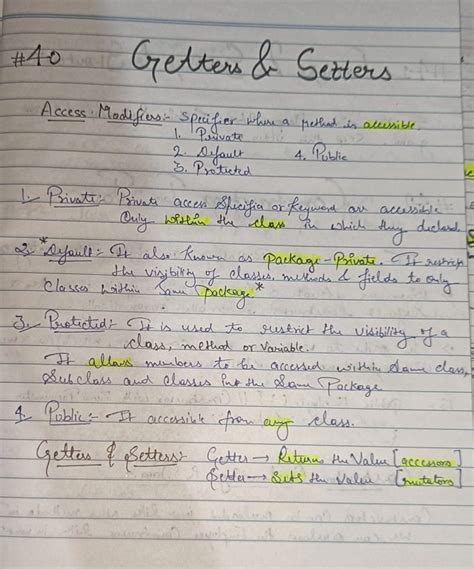 deepanshu varshney on linkedin getters and setters play s an important
