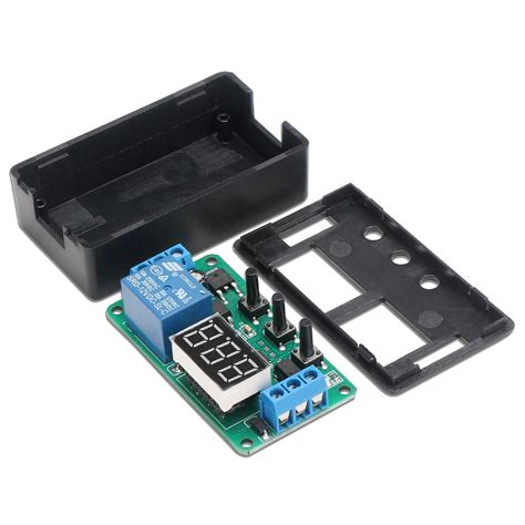 Drok 12 Volt Timer Relay 01s To 999min 50ma 4 Mode On