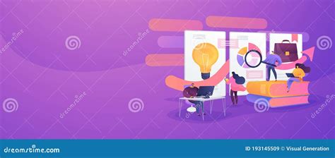 Workflow Concept Banner Header Stock Vector Illustration Of Marketing Layout 193145509