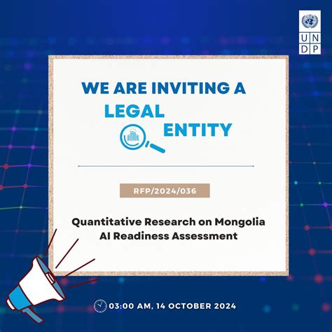 English Below 📢📢 НҮБХХ ийн Хурдасгуур Лаб Монгол Улс дахь хиймэл оюуны нөхцөл байдлын талаар