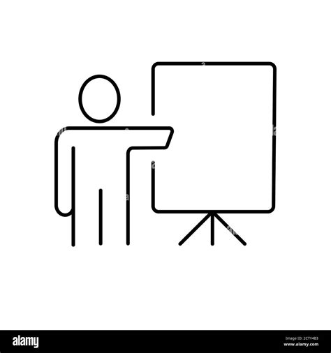 Vector Business Growing Chart Presentation Icon Stock Vector Image