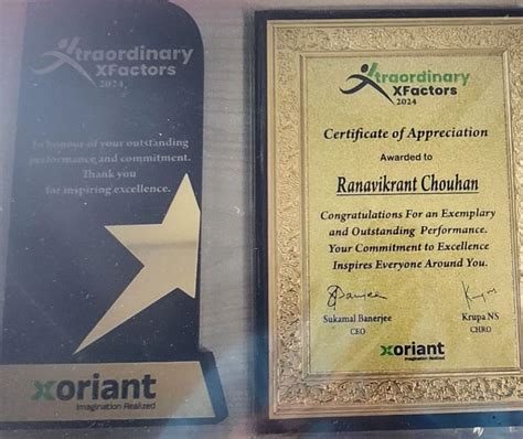 Always Appreciate The Appreciation 🙂 Really Grateful To Share Thank You Xoriant Ranavikrant