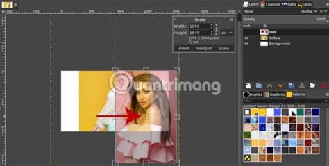 How To Change The Layer Size In GIMP