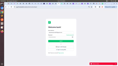 Unable To Login Help Me Forest Admin Developers Community