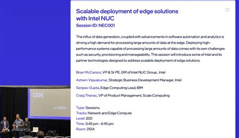 Joe Pearson On Linkedin Edgecomputing Inteleec Openhorizon