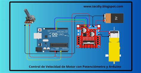 Controlar La Velocidad De Un Motor Con Un Potenciómetro Y Arduino