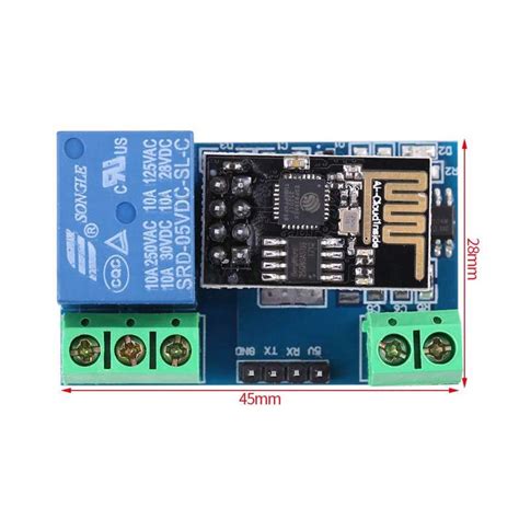 ESP8266 5V WiFi Relay Module Smart Home Remote Control Mobile APP RGRJ AIIoT TECHNOLOGIES