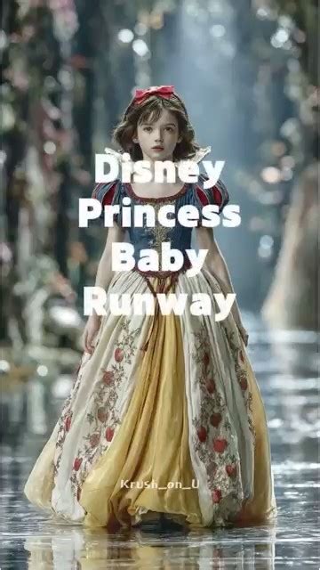 Disney Princesses As 10 Year Old Runway Models 👑 Elsa Rapunzel Belle