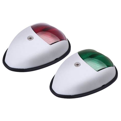 Led Navigation Lights Nav Lamp Side Mount Port Starboard Marine Yacht Boat 2x Big W