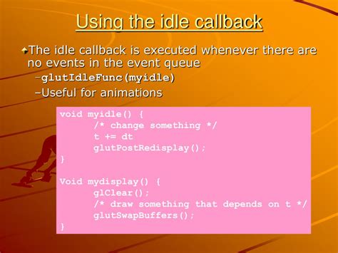Ppt Csc461 Lecture 9 Glut Callbacks Powerpoint Presentation Free Download Id3314864