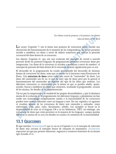 Cap 13 Estructuras De Datos Pdf Datos De Computadora Ciencias De La Computación