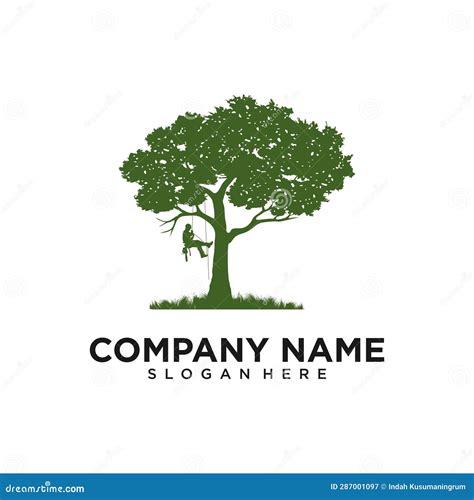 Cutter Tree Logo Designs For Business Service Arborist Tree Service Logo Designs A Man Cutting