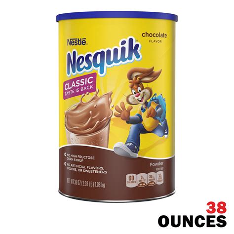 Nesquik® Chocolate Powder Drink Mix 38 Oz Artofit