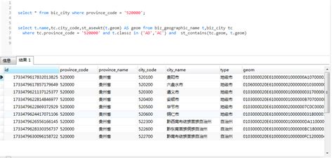 基于postgis的geotools执行原生sql查询制图实践 以贵州省行政区划及地级市驻地为例geotools 通过sql查数据 Csdn博客