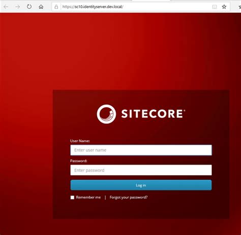 sitecore xp 10 identity server error failed to start process with