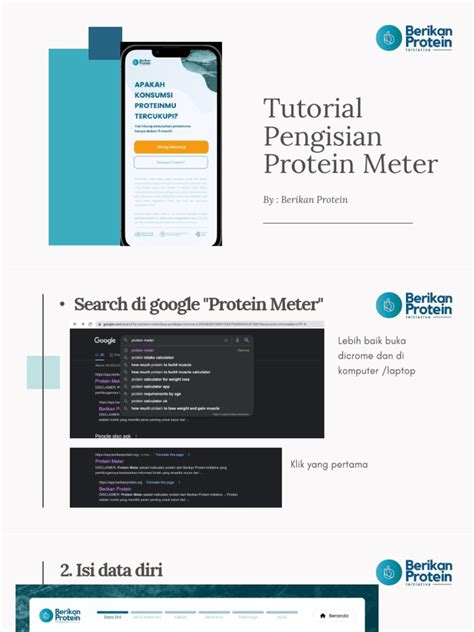 Tutorial Protein Meter Pdf