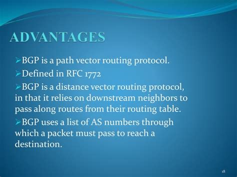 Border Gateway Protocol Bgp Ppt