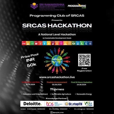 Srcas Hackathon 2024 Sri Ramakrishna College Of Arts And Science