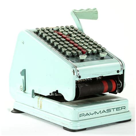 Sold At Auction Vintage Paymaster 7000 Machine