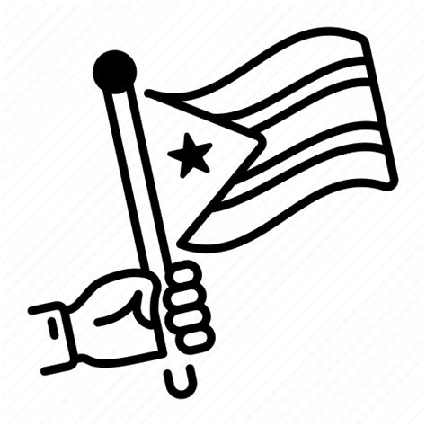 Cuban Flag Ensign Pennant Flagpole Icon Download On Iconfinder
