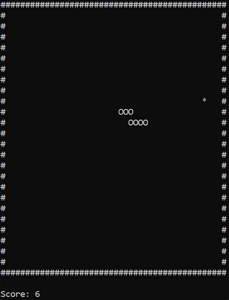 GitHub Chusaa Snake Game Simple Console Snake Game Created With C