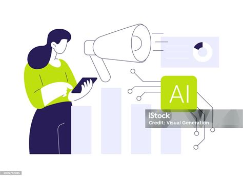 Aipowered Predictive Marketing Insights Abstract Concept Vector Illustration おとぎ話のベクターアート素材や画像