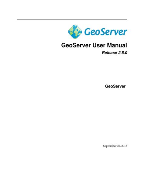 Geoserver 280 User Manual Pdf Pdf