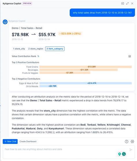 natural language query in analytics overview and examples